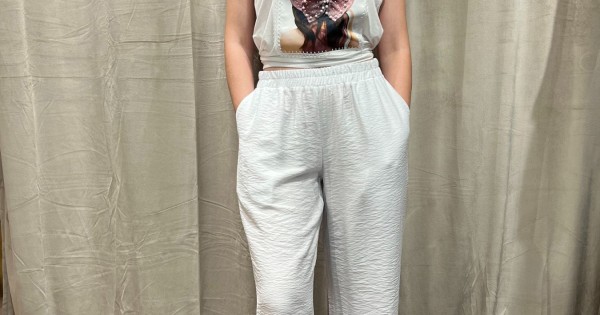 Παντελόνα ΛευκήSophie's Collection